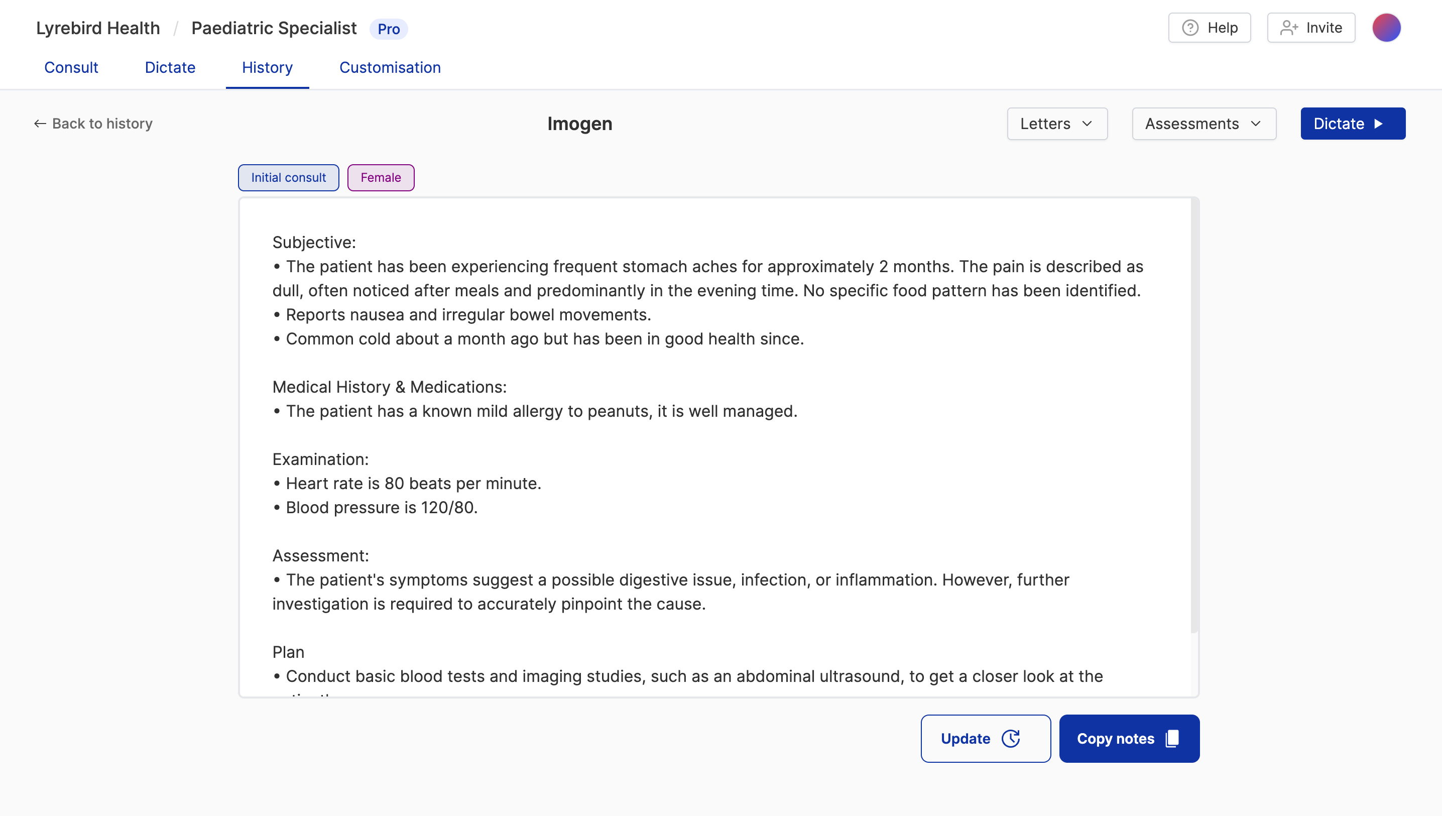 AI Medical Scribe | Lyrebird Health